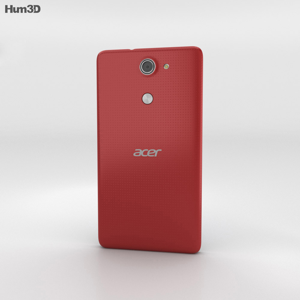 Acer Liquid X1 Wine Red 3D model - Download Phones on 3DModels.org