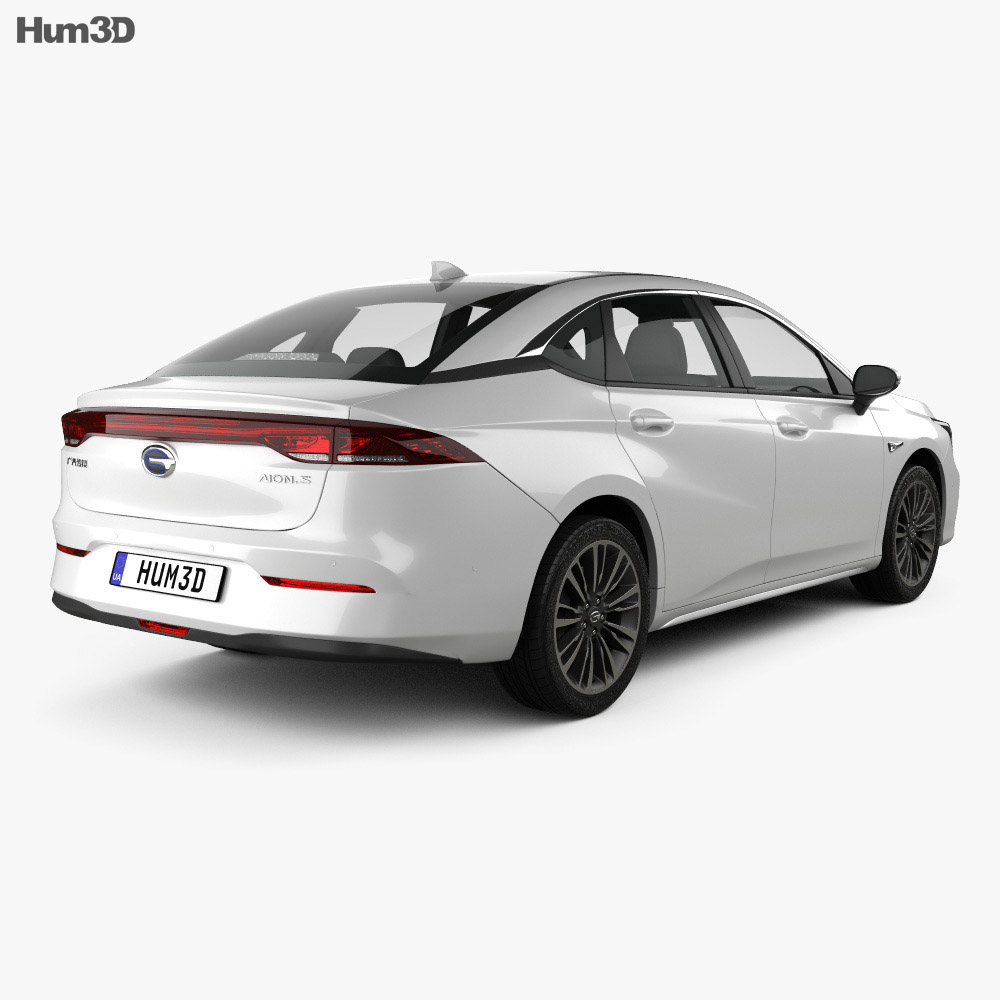 Aion S 2022 3D model - Download Sedan on 3DModels.org