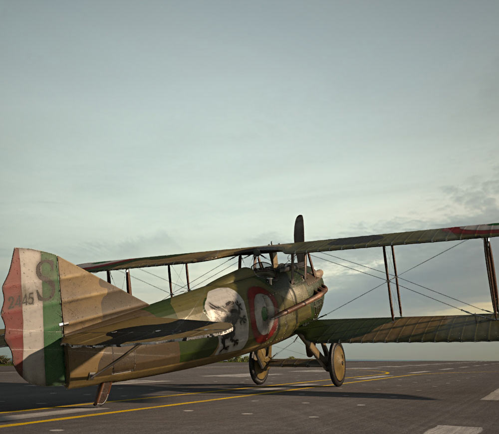 SPAD S.XIII 3D模型 - 下载 战斗机 on 3DModels.org