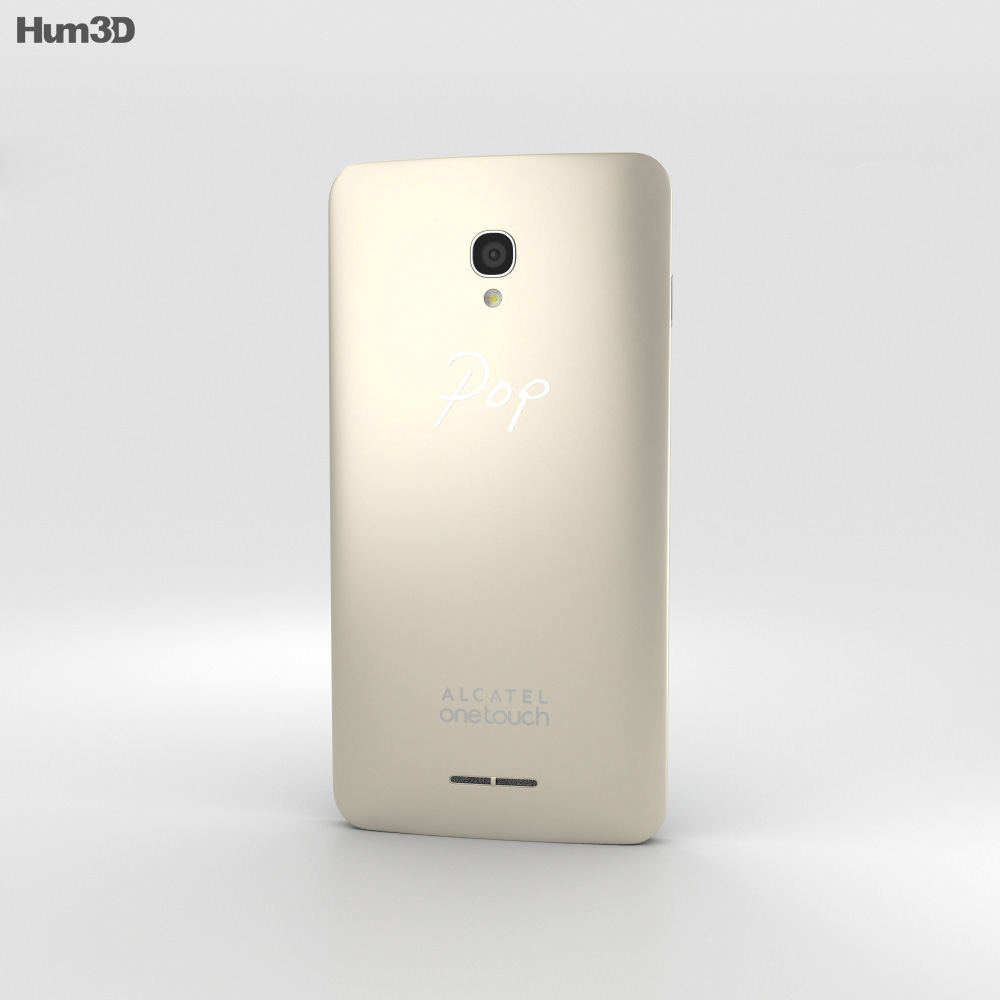 Alcatel OneTouch Pop Star Gold Modelo 3D - Baixar Electrónica no ...