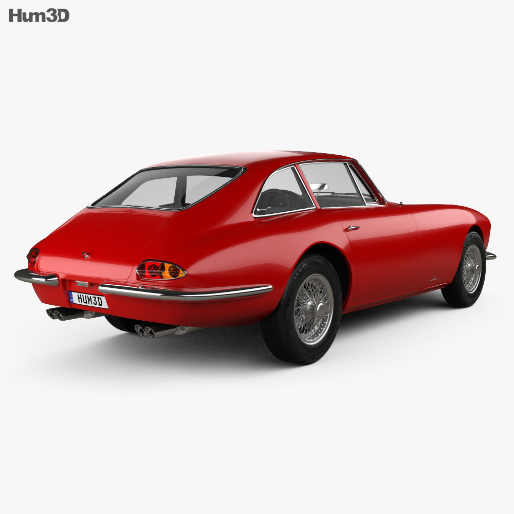 Apollo GT купе 1965 3D модель - Скачать Sports car на 3DModels.org