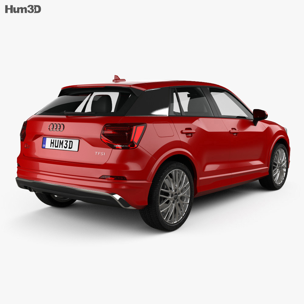 Audi Q2 S-Line 2020 3D模型 - 下载 Crossover SUV on 3DModels.org