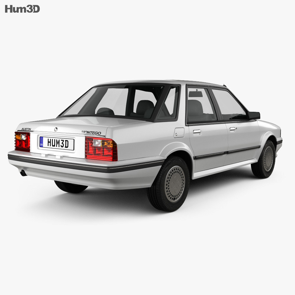 Austin Montego 1984 3D model - Download Sedan on 3DModels.org