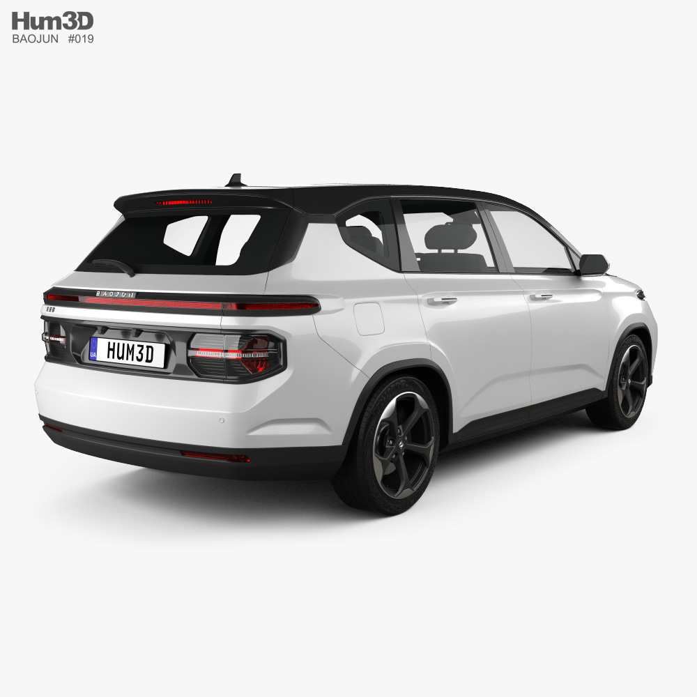 Baojun RM-5 2022 3D model - Download Crossover SUV on 3DModels.org