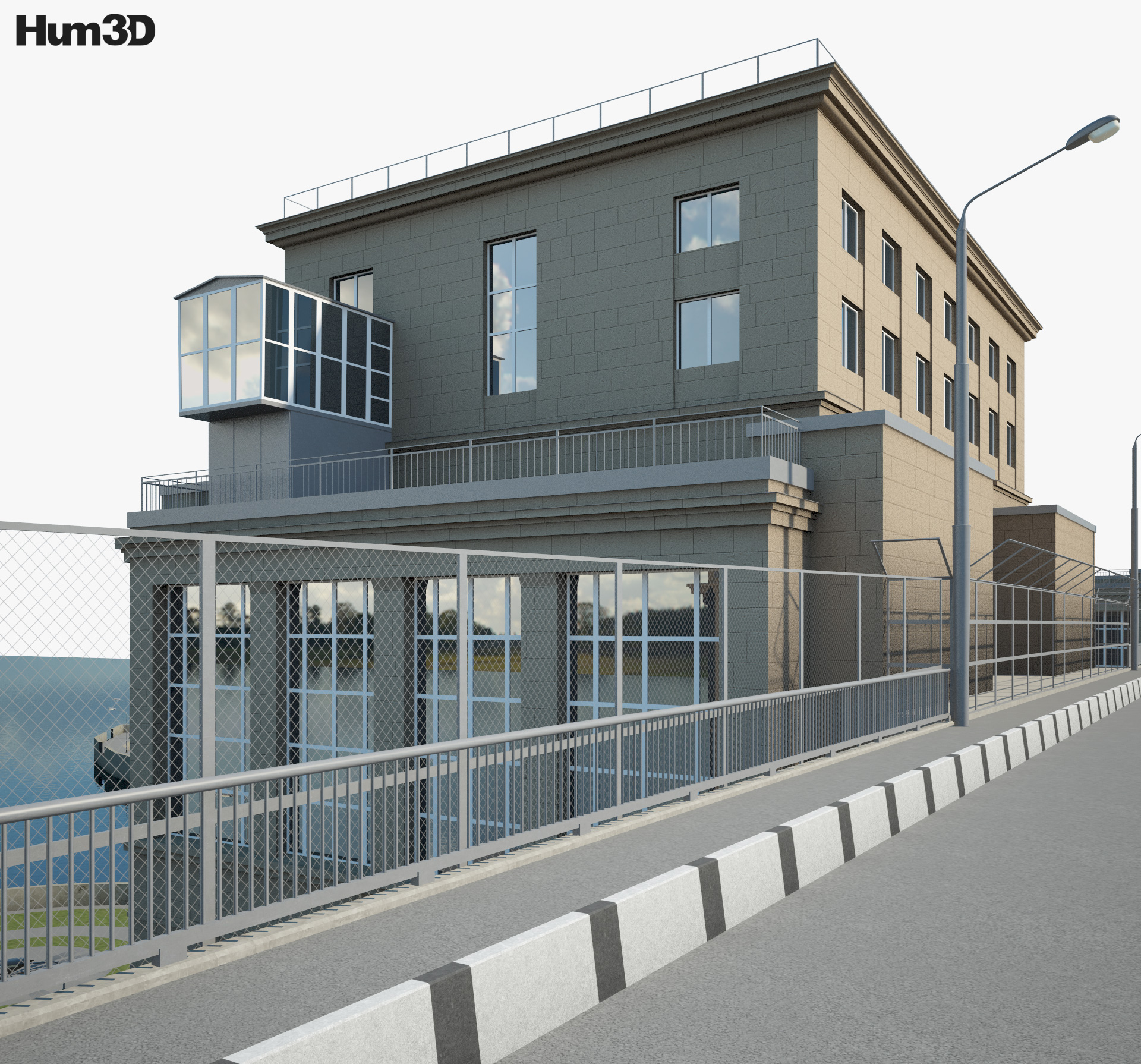 Gateway at Gorodets Modelo 3D - Baixar Infrastructure Buildings no ...