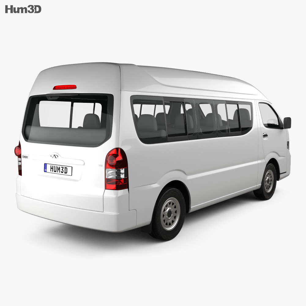 Chery P10 2016 3D model - Download Van on 3DModels.org