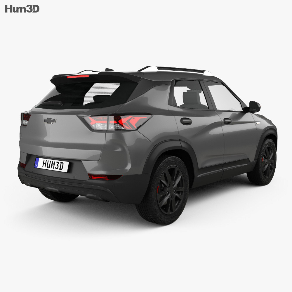 Chevrolet Trailblazer 2023 3D model - Download Crossover SUV on ...