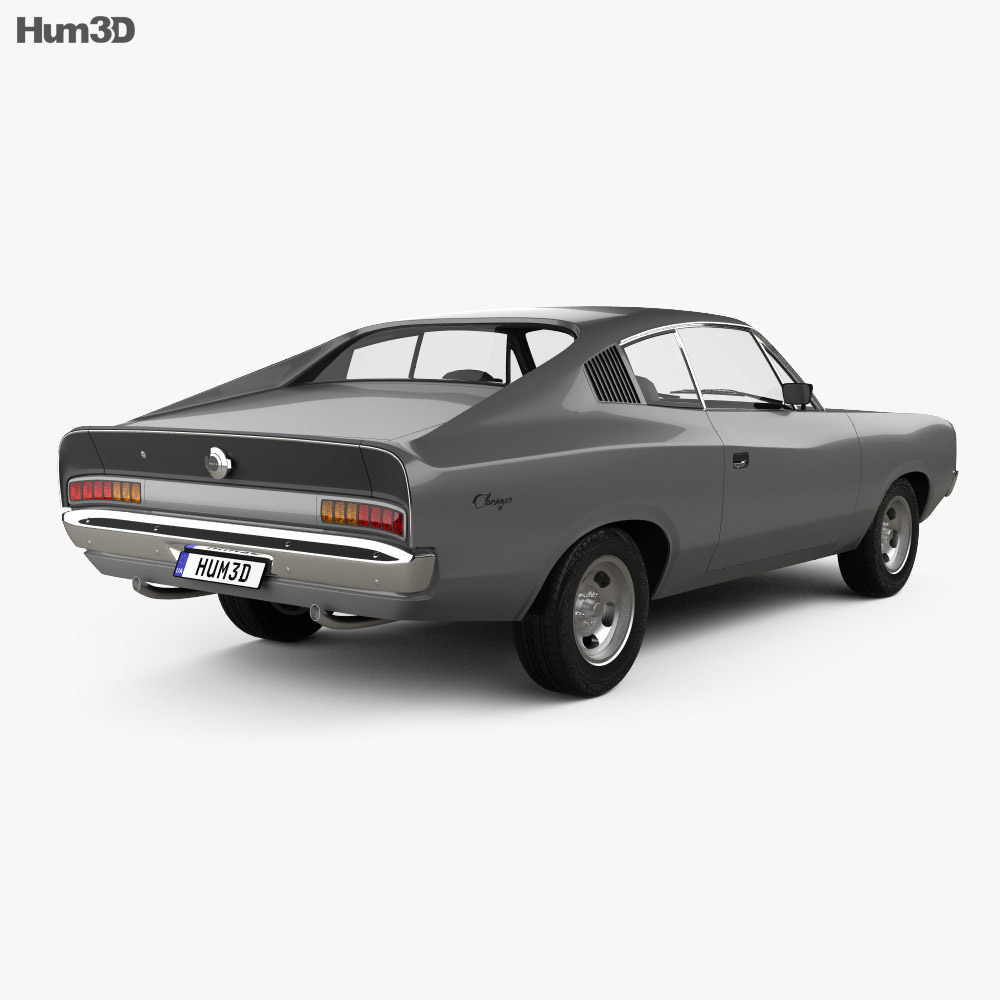 Chrysler Valiant Charger RT 1971 Modelo 3D - Descargar Sports car on ...