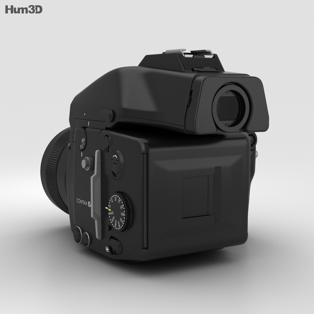 Contax 645 3D model - Download Photo camera on 3DModels.org