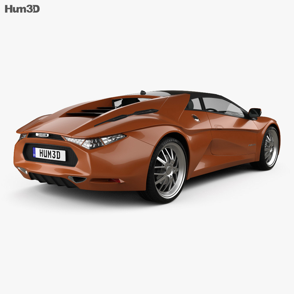 DC Avanti 2018 3D模型 - 下载 Sports car on 3DModels.org