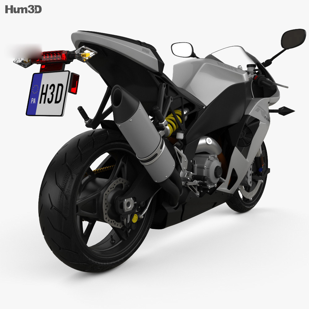EBR 1190RX 2014 3D model - Download Motorcycle on 3DModels.org