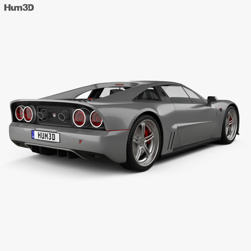 Falcon F7 2014 3D模型 - 下载 Sports car on 3DModels.org