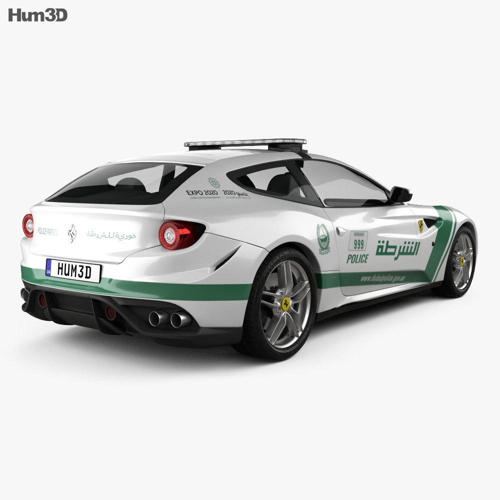 Ferrari FF Policía Dubai 2013 Modelo 3D - Descargar Sports car on ...