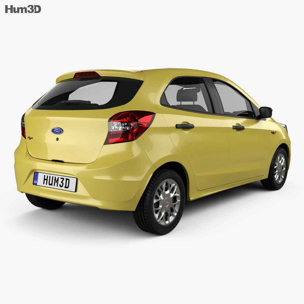 Ford Figo 2019 3D 모델 - 다운로드 Sedan on 3DModels.org