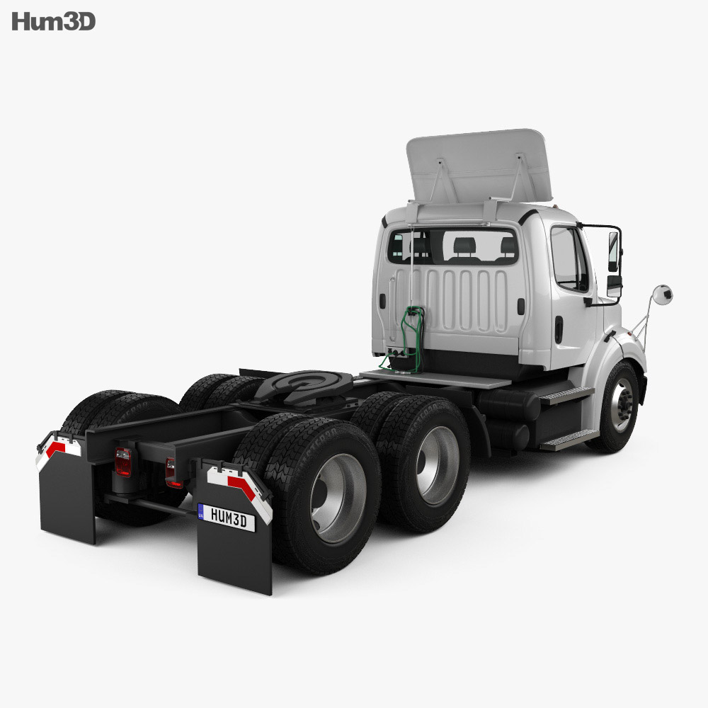 Freightliner M2 112 Day Cab Tractor Truck 3-axle 2017 3D model ...