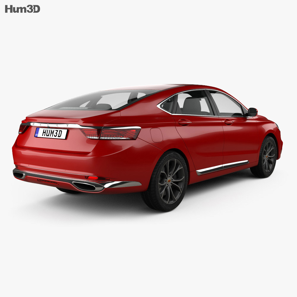 Geely Borui GE 2021 3D модель - Автомобили на 3DModels