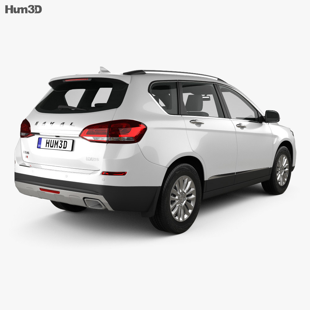Great Wall Haval H6 2021 3D model - Download Crossover SUV on 3DModels.org