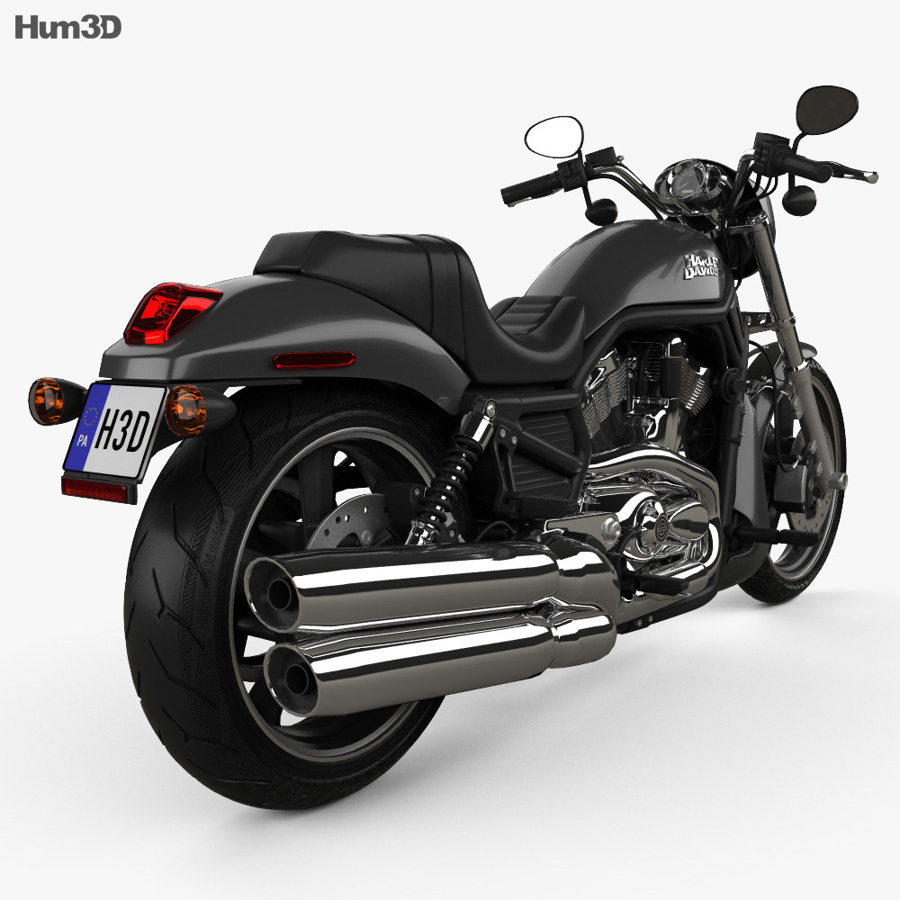 Harley-Davidson VRSCD Night Rod 2006 3D model - Download Motorcycle on ...