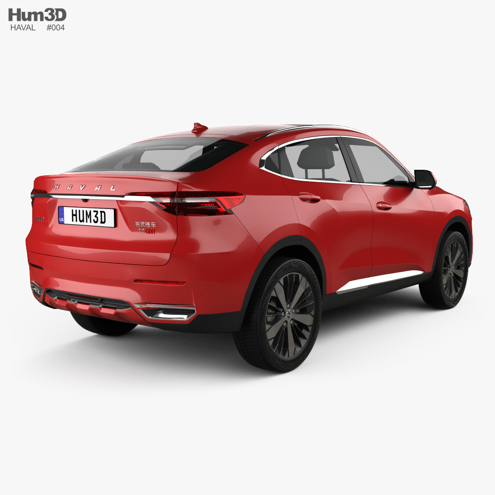 Haval F7x 2021 3D model - Download Crossover SUV on 3DModels.org