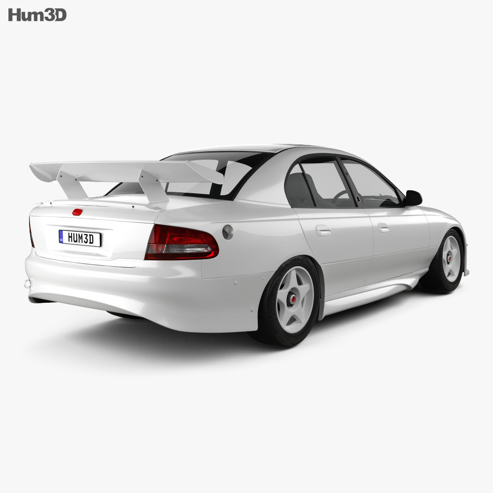Holden Commodore Race Car sedan 2000 3D model - Download Sedan on ...