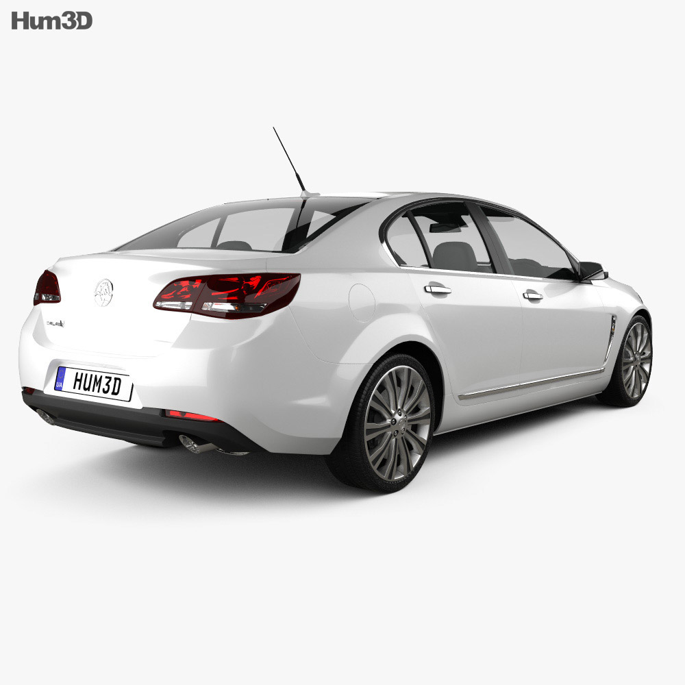 Holden VF Commodore Calais V sedan 2017 3D model - Download Sedan on ...