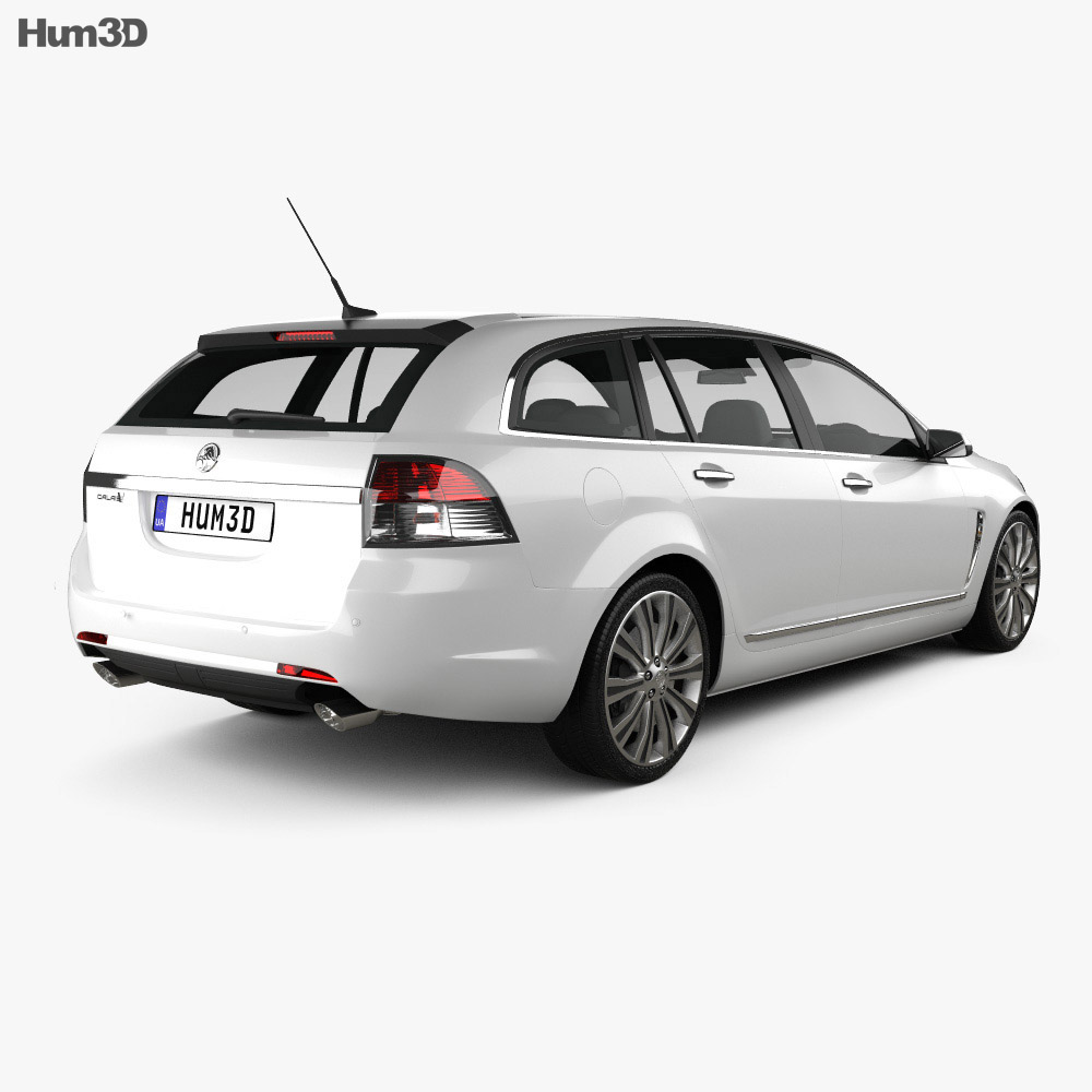 Holden VF Commodore Calais V sportwagon 2017 3D model - Download Wagon ...