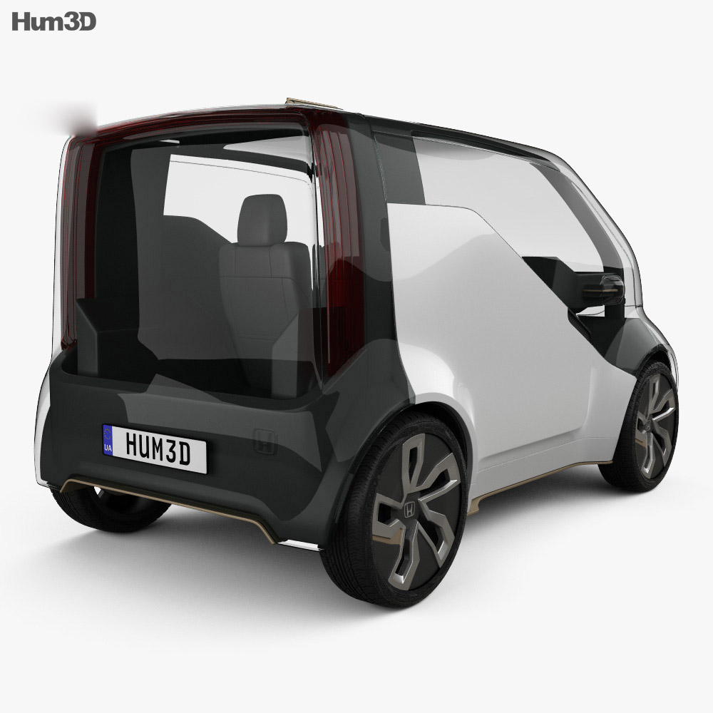 Honda NeuV 2018 3D 모델 - 다운로드 Sports car on 3DModels.org