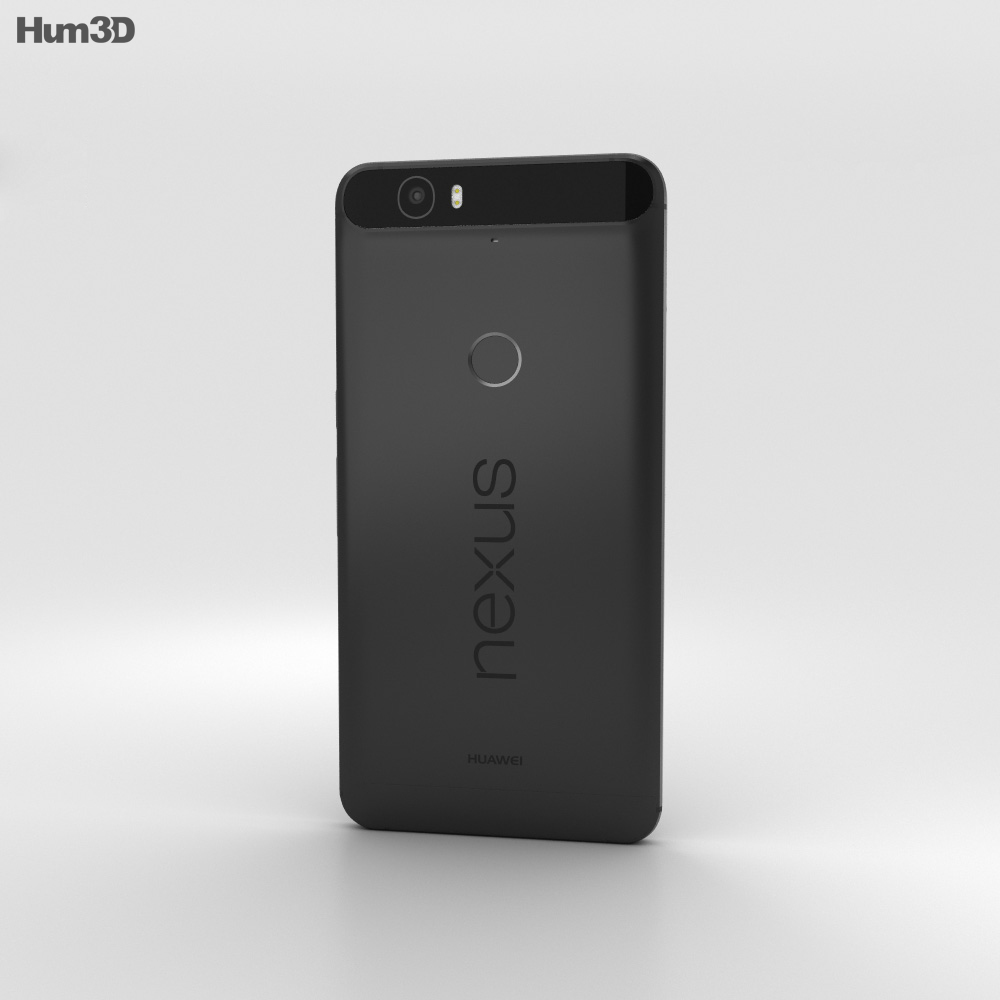 Huawei Nexus 6P Graphite 3D model - Download Phones on 3DModels.org