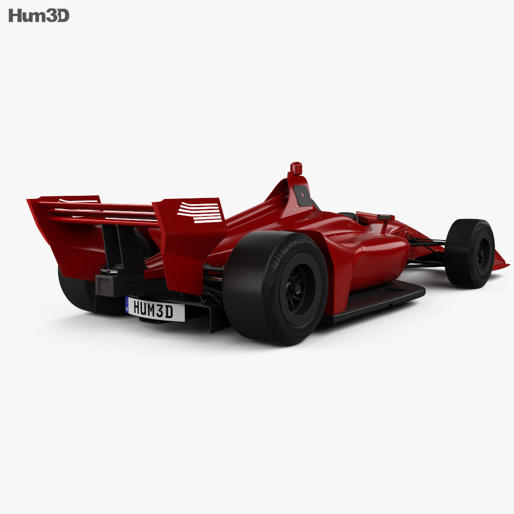 Indycar Short Oval 2018 3D model - Download Sports car on 3DModels.org