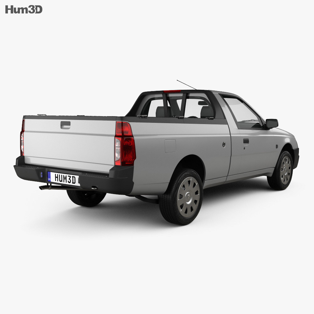 Iran Khodro Arisun 2019 3D model - Download Pickup on 3DModels.org