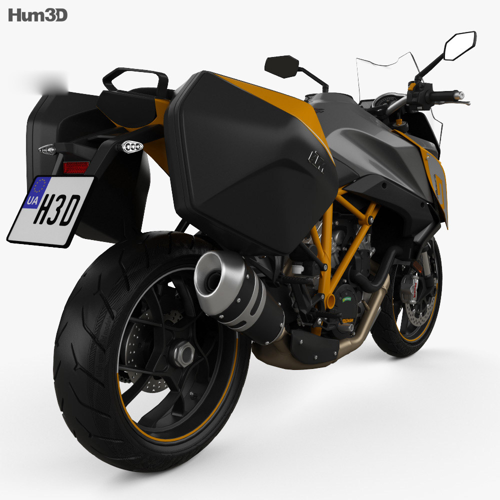 KTM 1290 Super Duke GT 2016 3D model - Download Motorcycle on 3DModels.org