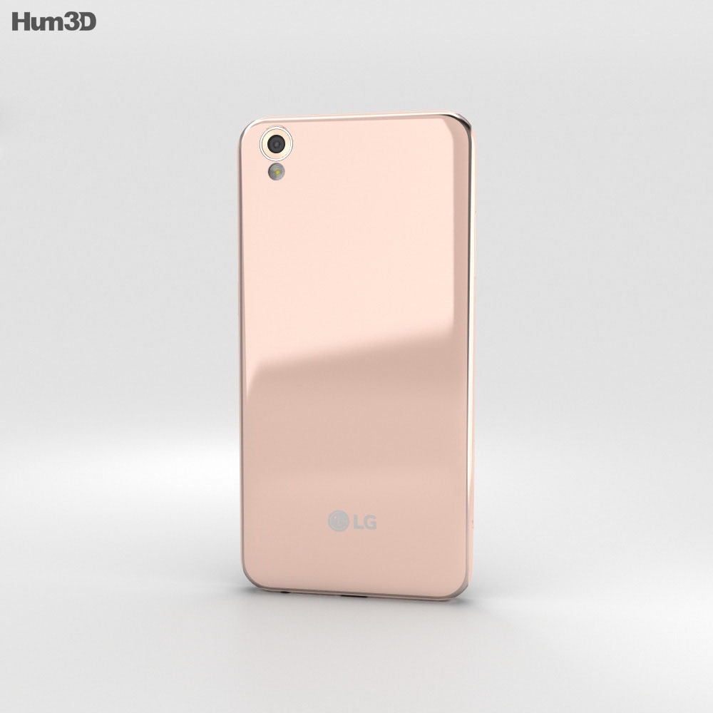 LG U Pink 3D model - Download Phones on 3DModels.org