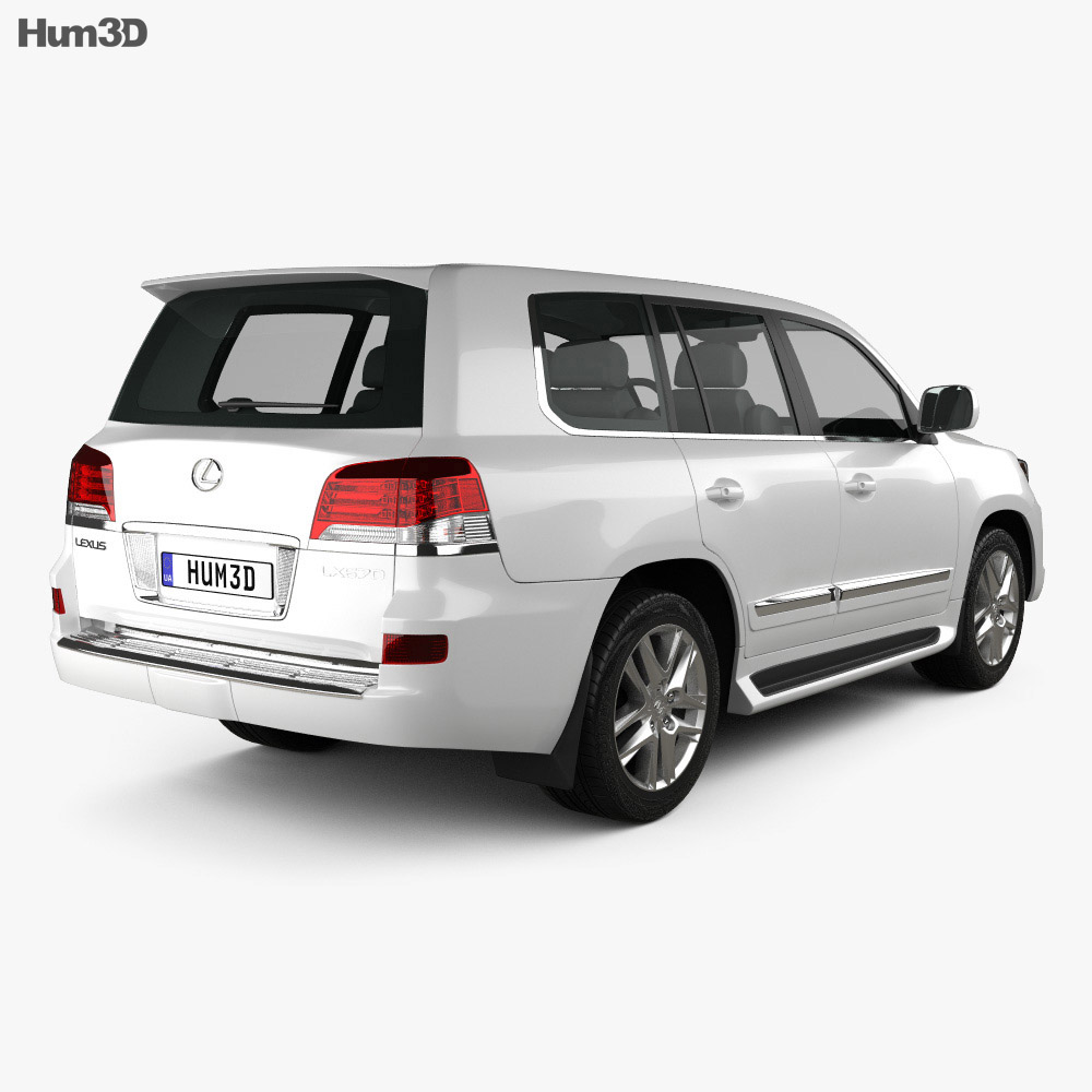 Lexus LX 2015 3Dモデル - ダウンロード Crossover SUV on 3DModels.org