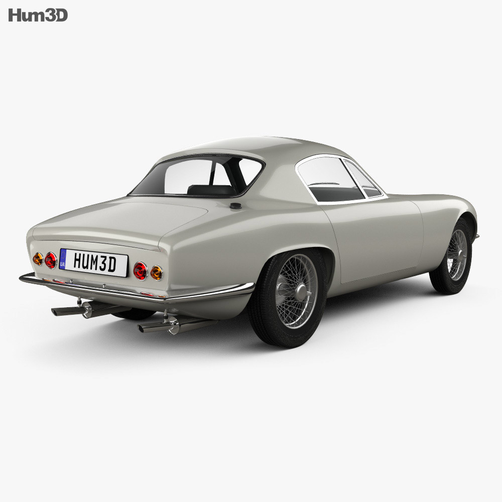Lotus Elite 1957 3D model - Download Sports car on 3DModels.org