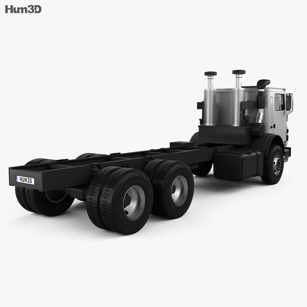 Mack Terrapro Camião Chassis 2007 Modelo 3D - Baixar Camião no 3DModels.org