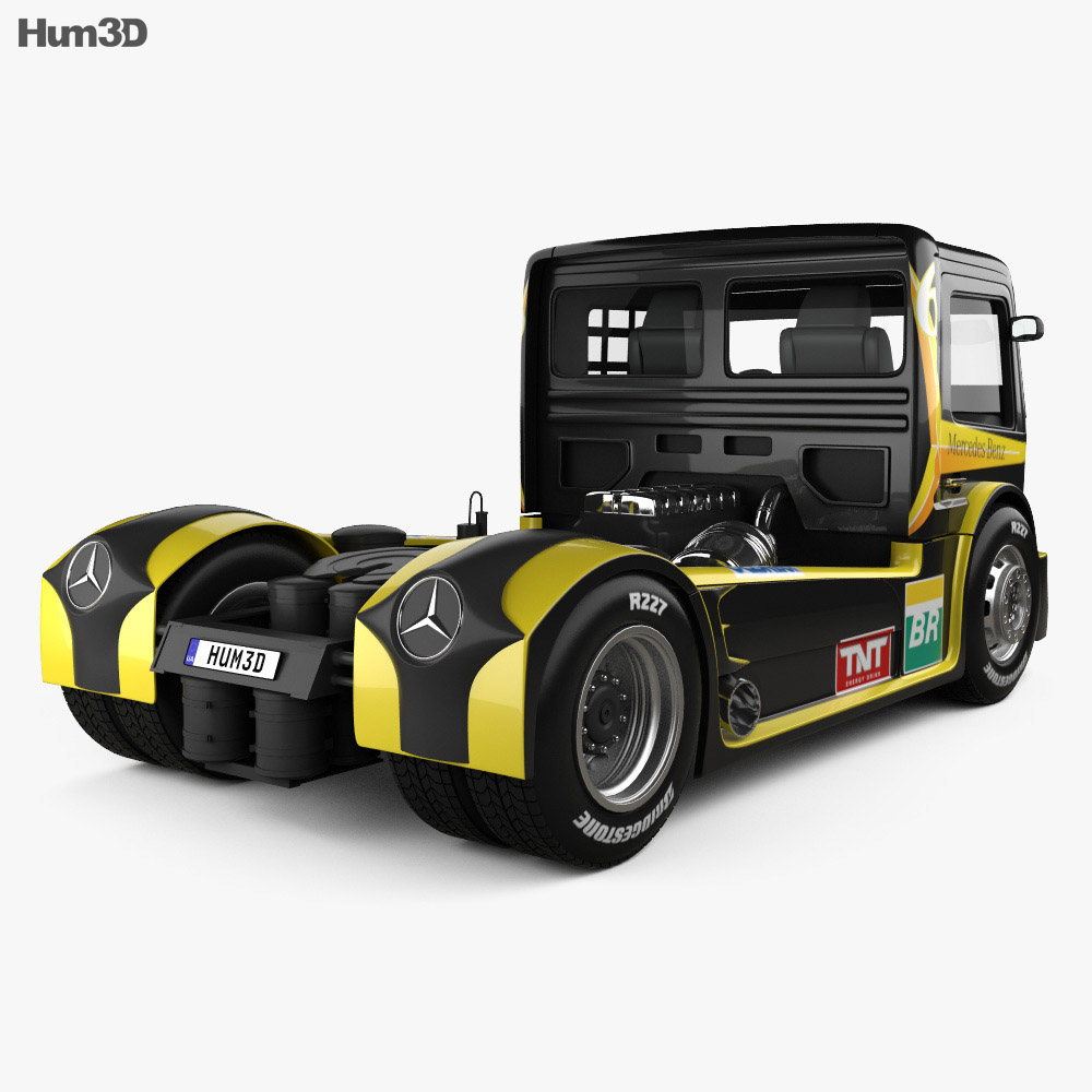 Mercedes-Benz Axor Formula Truck 2016 3D model - Download Truck on ...