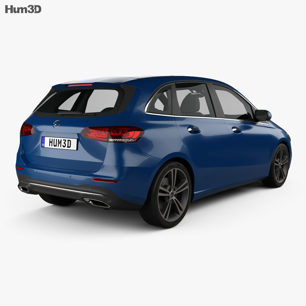 Mercedes-Benz B-class (W247) 2021 3D model - Download Hatchback on ...