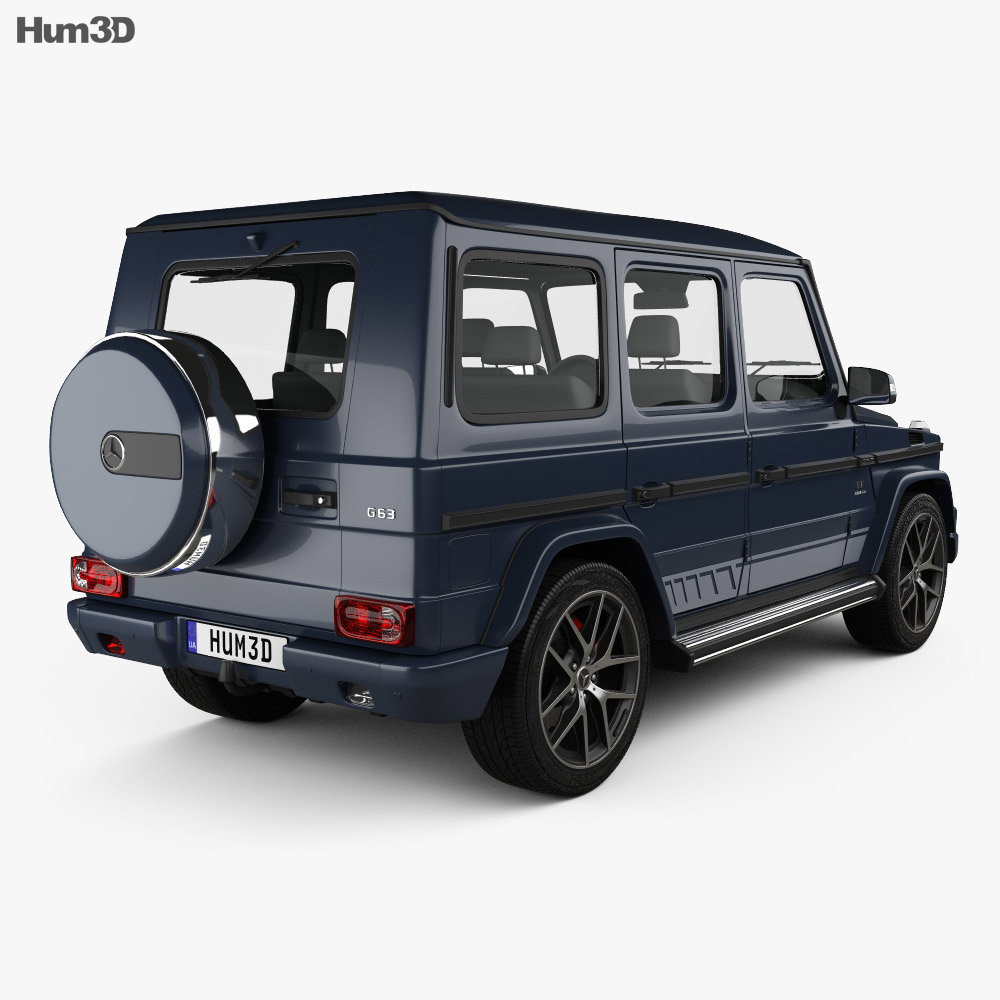 Mercedes-Benz G-class AMG 2019 3D model - Download Crossover SUV on ...