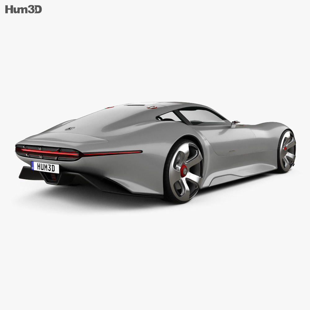 Mercedes-Benz AMG Vision Gran Turismo 2014 3D model - Download Sports ...