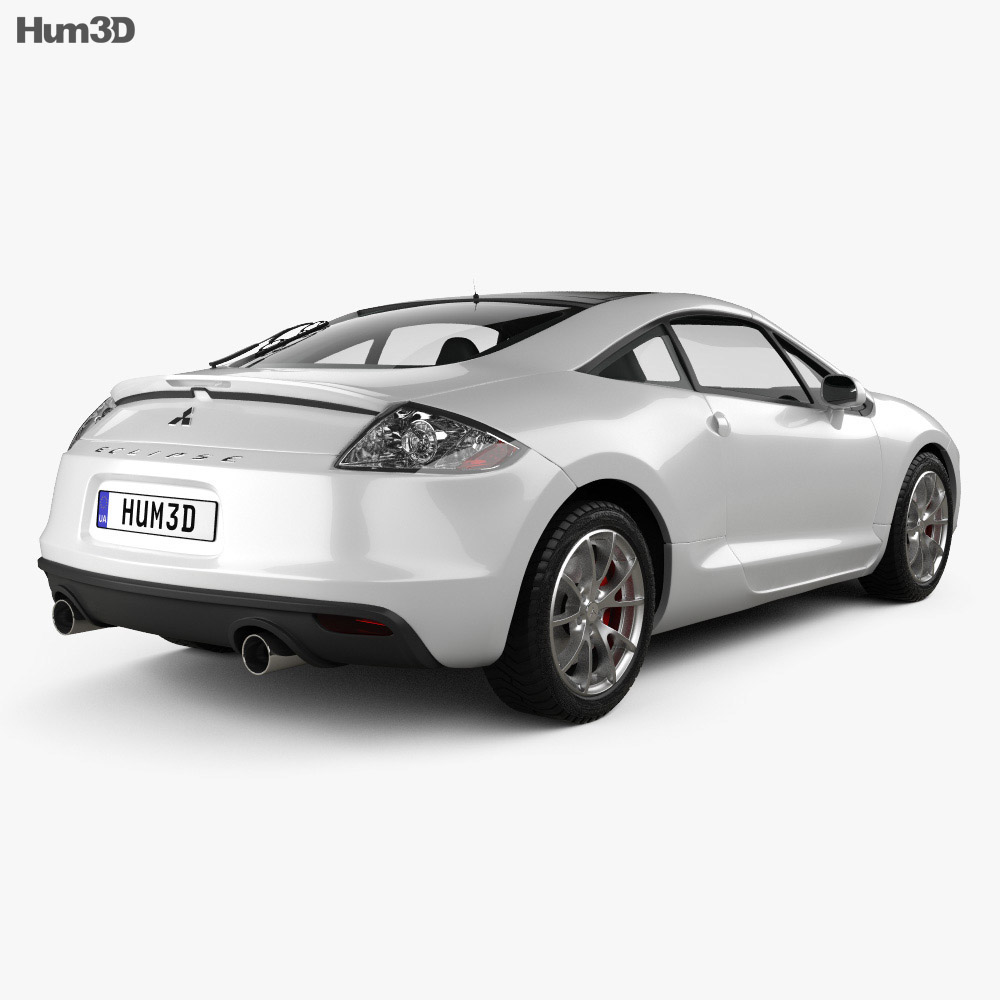 Mitsubishi Eclipse 2015 3D 모델 - 다운로드 Sports car on 3DModels.org