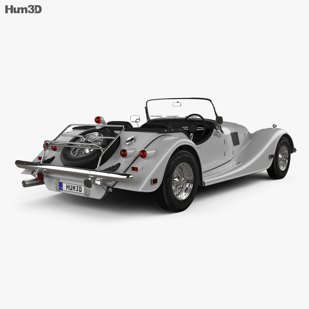 Morgan Plus 8 2004 3D model - Download Sports car on 3DModels.org