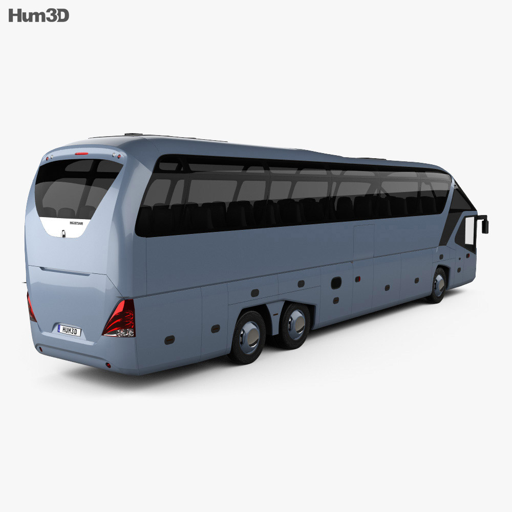 Neoplan Starliner SHD L bus 2006 3D model - Download Bus on 3DModels.org