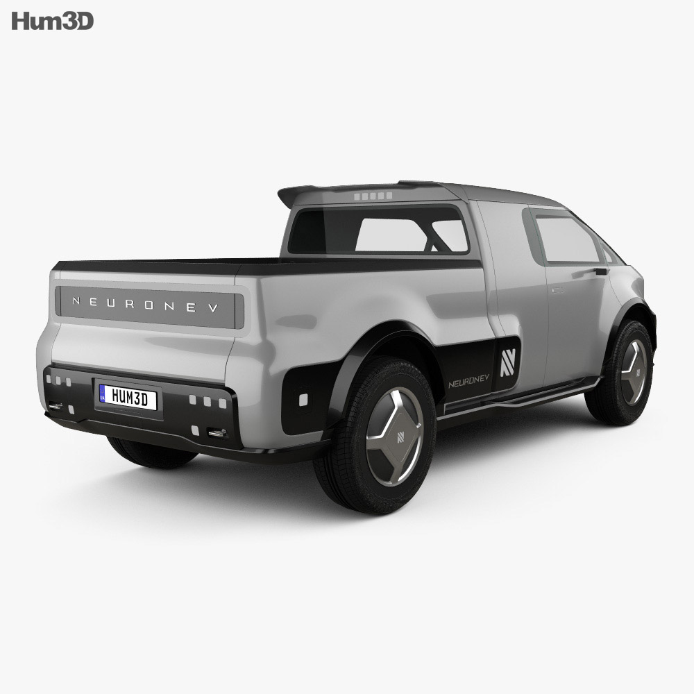 Neuron EV T-One 2023 Modelo 3D - Descargar Pickup on 3DModels.org