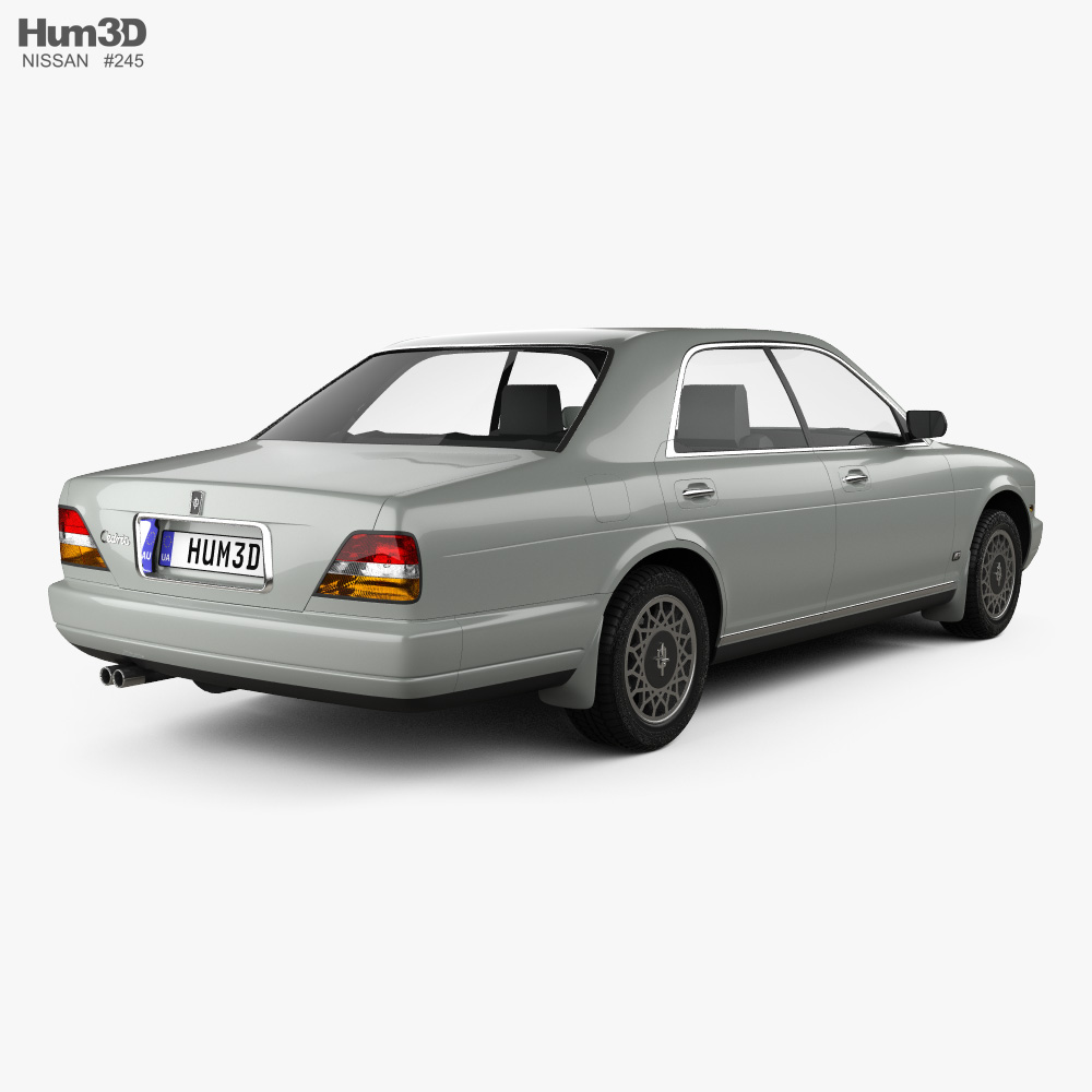 Nissan Cedric Sedán 1995 Modelo 3D - Descargar Sedan on 3DModels.org