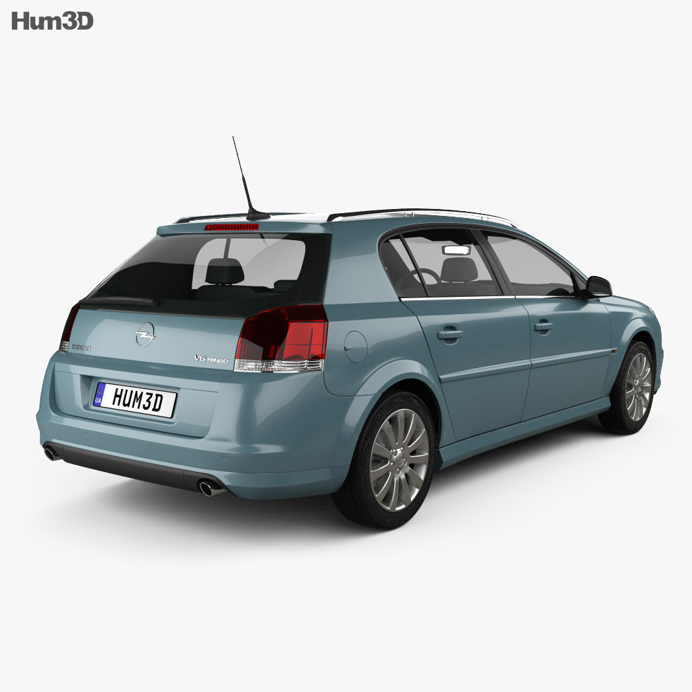 Opel Signum 2008 3D model - Download Hatchback on 3DModels.org