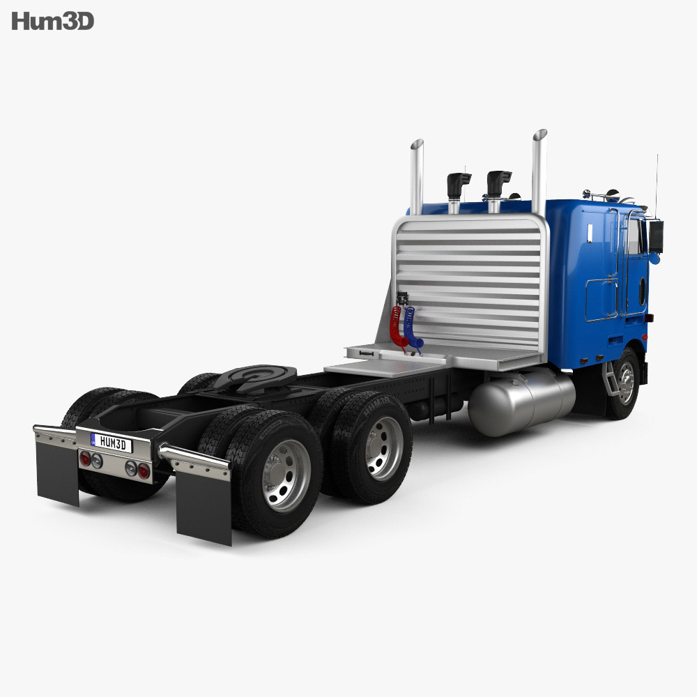 Peterbilt 362 Tractor Truck 2005 3D model - Download Truck on 3DModels.org