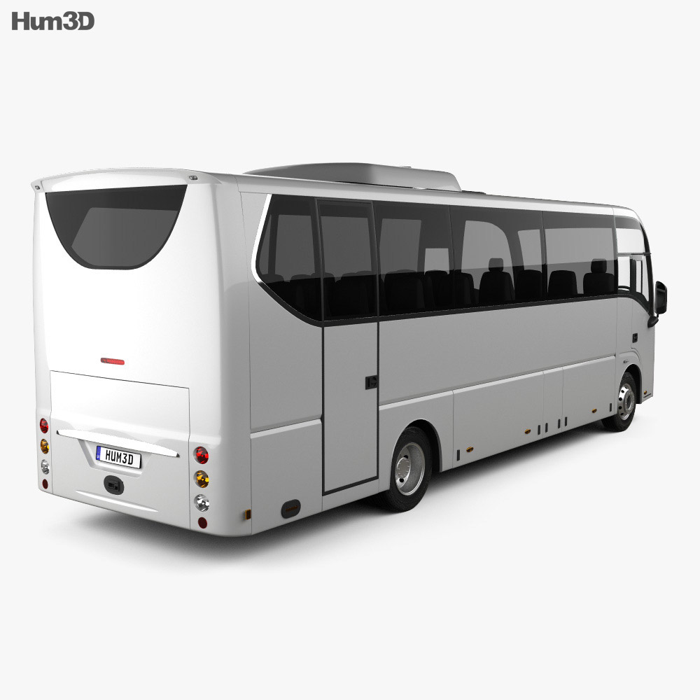 Plaxton Cheetah XL bus 2016 3D model - Download Bus on 3DModels.org