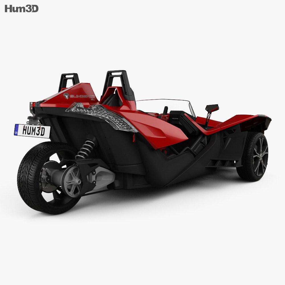 Polaris Slingshot 2015 3D model - Download Motorcycle on 3DModels.org