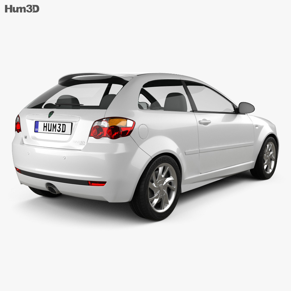 Proton Satria 2013 3D model - Download Hatchback on 3DModels.org