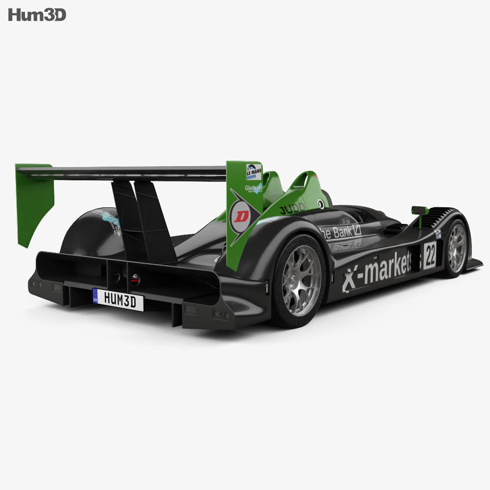 Radical SR9 2006 3D model - Download Sports car on 3DModels.org